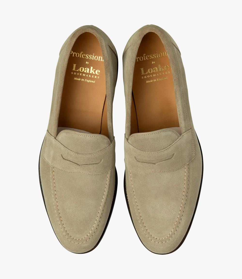 Imperial Sand Suede Loafer – Loake Shoes Australasia