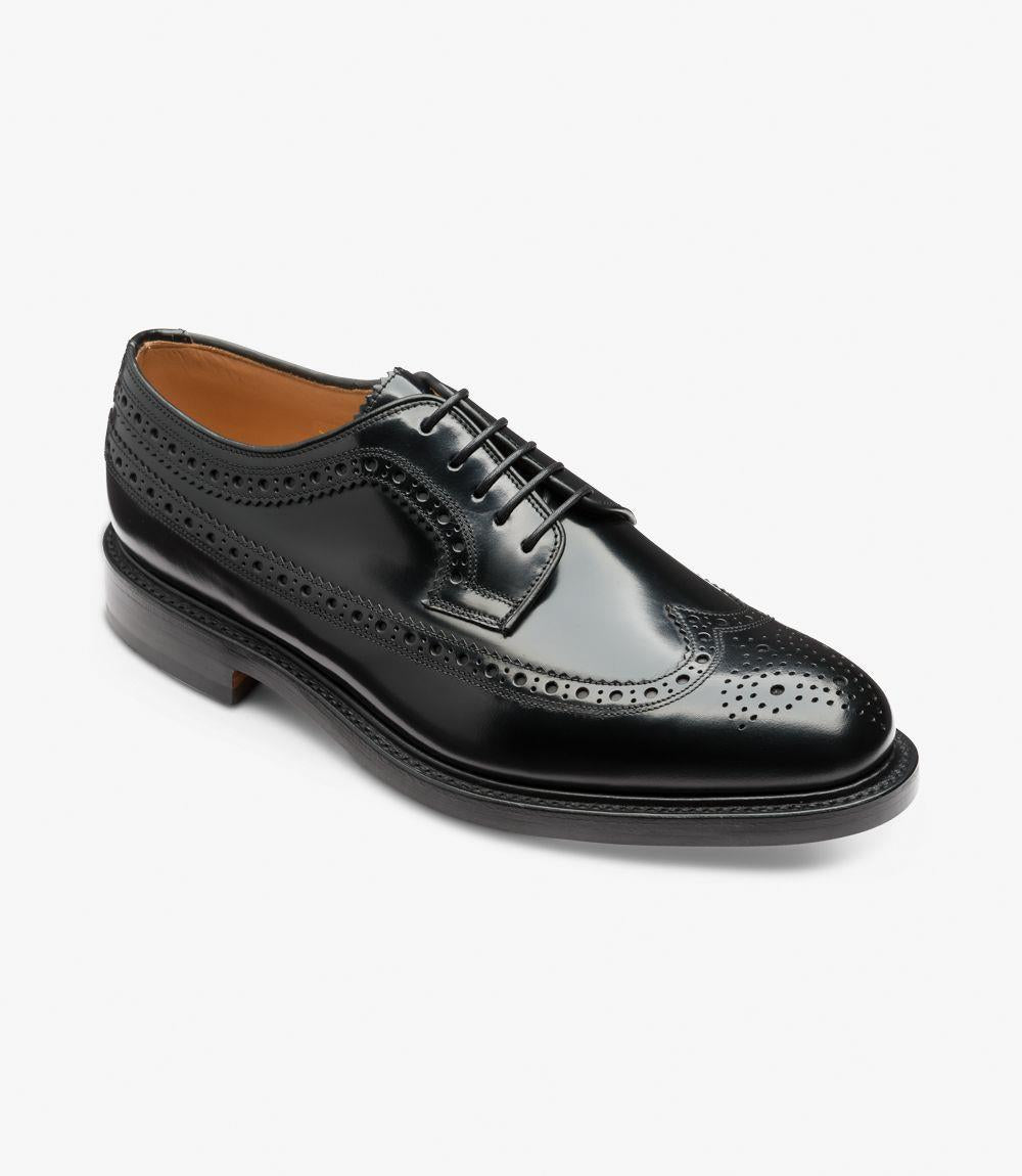 Royal Black Derby Brogue – Loake Shoes Australasia